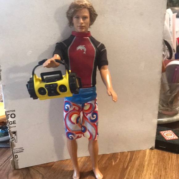 Mattel -Barbie | Toys | Vintage Mattel Barbie 968 Surfer Dude Doll In ...